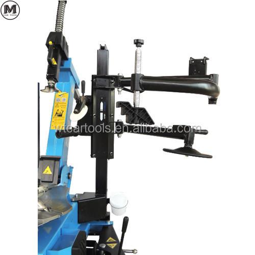 Quality Powerful 1.1KW Motor Automotive Tire Changer 220V Tilt Back With Help Arms for sale