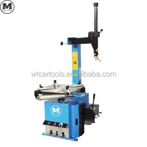 Quality Manual Swing Arm Car Tyre Changer Machine 12 Bar Pressure and Optional Tilt back for sale