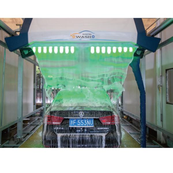 Quality 7500*3500*3200mm Metal Touchless Car Washer No Brush AC380V 100Bar Pressure for sale