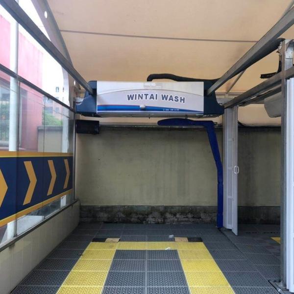Quality Blue Full Automatic Touchless Car Wash System WT390 380V Safety Operation for sale