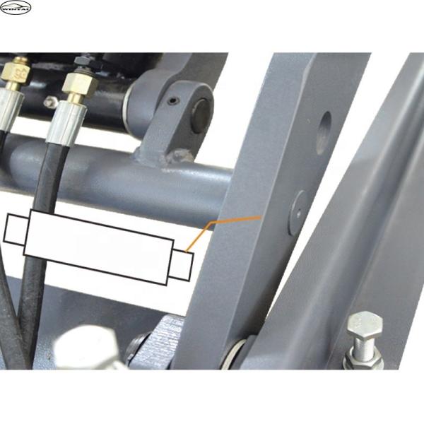 Quality Space Saving Scissor Portable Vehicle Lift 3500kg Lifting Capacity For Garages for sale