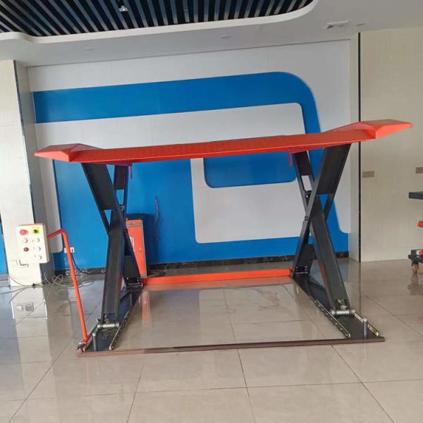 Quality 2.2KW Motor Double Deck Scissor Car Parking Lift For 5000mm*2000mm*1900mm Car Size for sale