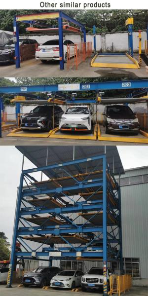 Quality Motor Chain Drive Vertical Rotary Parking Lift For Multistory 40 Tons Capacity for sale