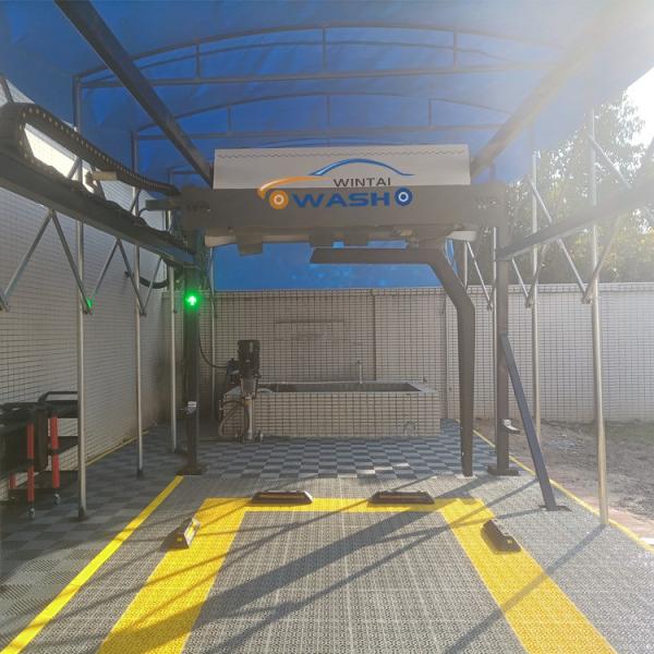 Quality Metal Arm 360 Degree Contactless Car Wash Machine With 3KW 4pcs Dryers for sale
