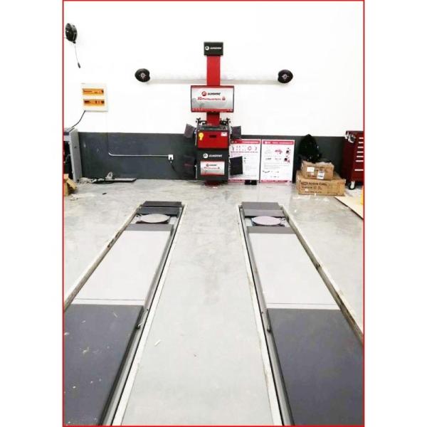 Quality 4PCS Camera Computer Control Sunshine Tire Alignment Machine Multi Language for sale