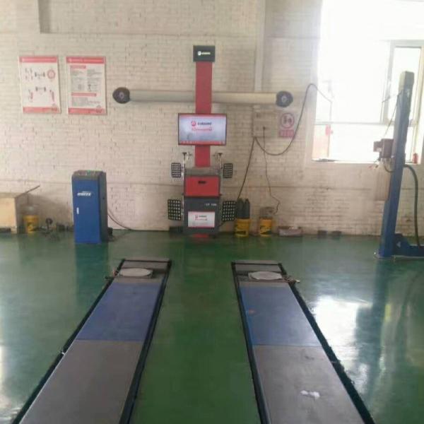 Quality 4PCS Camera Computer Control Sunshine Tire Alignment Machine Multi Language for sale