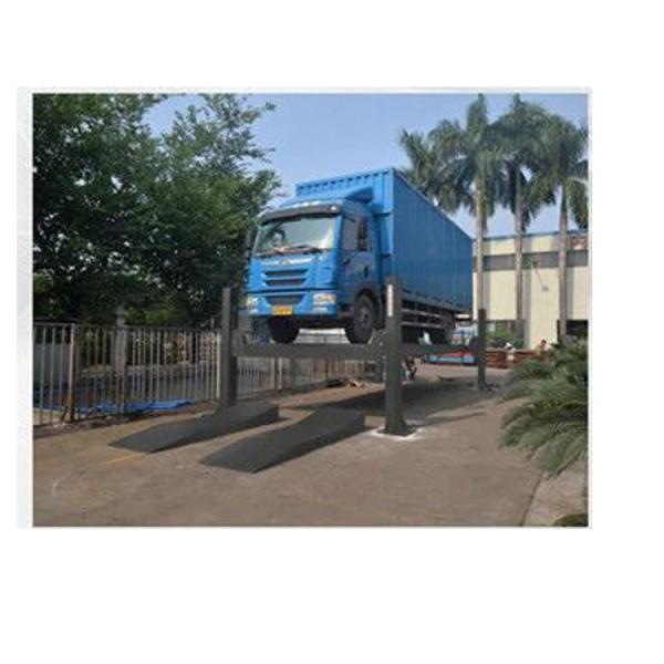 Quality 10 Tons Four Post Lift With Four Cylinder Hydraulic Lift And Fast Rise Time for sale