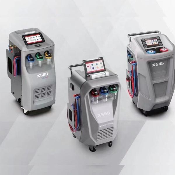 Quality R1234yf Air Conditioning Recovery Machine With 18kgs Cylinder Capacity for sale
