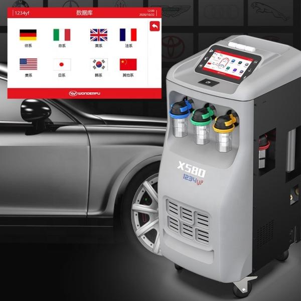Quality 220V 60HZ Automotive R410 AC Gas Recovery Machine 1100W For AC Service for sale