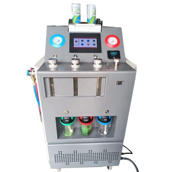 Quality Cylinder 500ml Industrial Refrigerant Recovery Machine 110V For AC Air Fresh Machine for sale