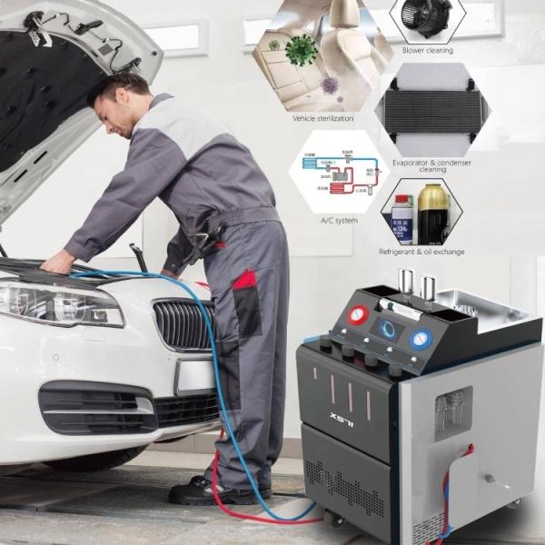 Quality Cylinder 500ml Industrial Refrigerant Recovery Machine 110V For AC Air Fresh for sale