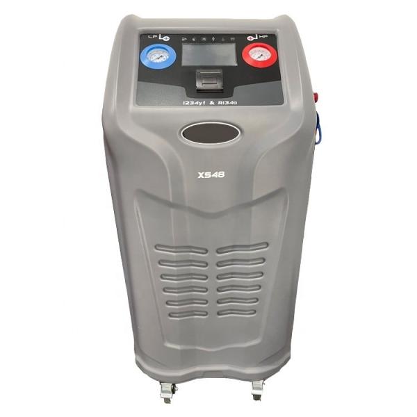 Quality Metal AC Recovery Recharge Machine For R134A And R1234YF Gas Recycling for sale