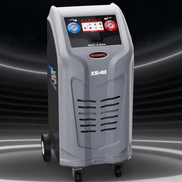Quality Metal AC Recovery Recharge Machine For R134A And R1234YF Gas Recycling for sale