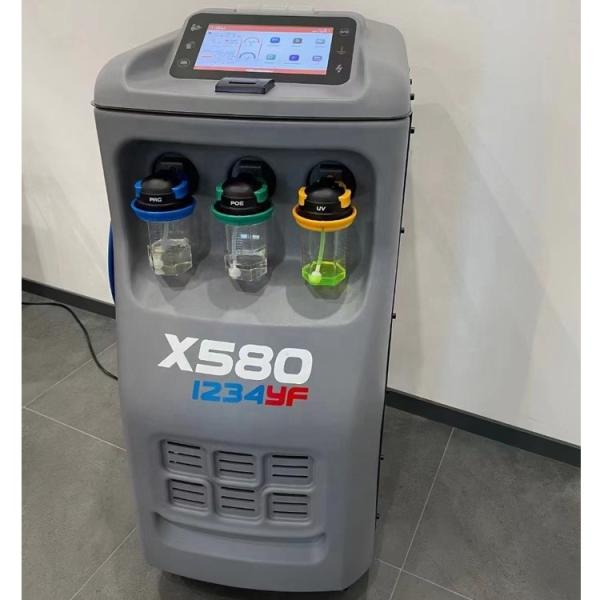 Quality R1234yf Grey Automatic AC Recovery System 350ML With High Accuracy for sale