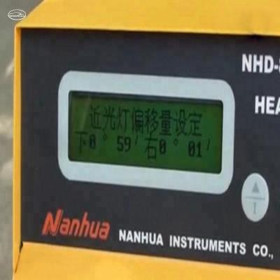 Cina NHD-8000 Tester proiettori per auto Altura centrale 130cm 220v 50hz Per tutte le auto in vendita