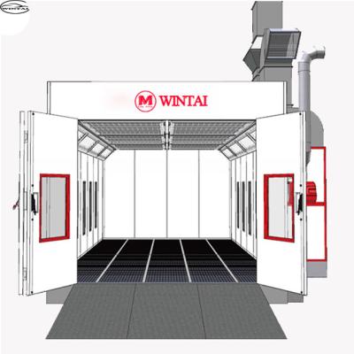 China Environmental Protection 380V Automotive Paint Spray Booth 20' Container for sale
