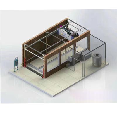 Cina 120 bar Lavatrice auto completamente automatica Lavatrici auto 4 asciugatrici d'aria Sistema di riciclaggio dell'acqua da lavaggio 360 Touch Lavatrice auto gratuita Servizio 24 ore Robot automatico di lavaggio auto in vendita