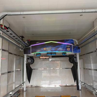 Cina 6 asciugatrici a aria senza contatto lavaggio automatico auto servizio 24 ore lavaggio auto sistema di recupero dell'acqua 100-130 bar macchina ad osmosi inversa in vendita