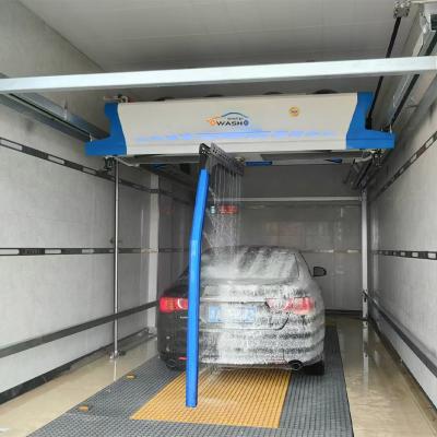 Cina 120 bar Lavatrice auto completamente automatica Lavatrici auto 4 asciugatrici d'aria Sistema di riciclaggio dell'acqua da lavaggio 360 Touch Lavatrice auto gratuita Servizio 24 ore Robot automatico di lavaggio auto in vendita
