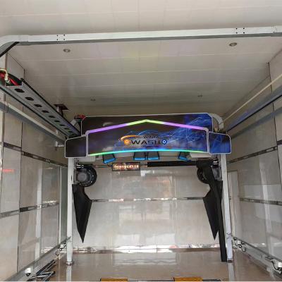 Cina 6 asciugatrici a aria senza contatto lavaggio automatico auto servizio 24 ore lavaggio auto sistema di recupero dell'acqua 100-130 bar macchina ad osmosi inversa in vendita