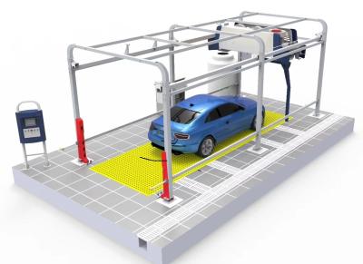 China Yellow WT-518A Gantry Type Touchless Car Washing Machine With 5KW Motor Performance for sale