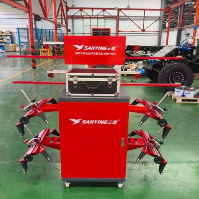 China Camera based commercial wheel axle alignment system   2.4GHz Bluetooth wireless transmission technology Bus Wheel Alignment Equipment Heavy Duty Alignment Machine for sale
