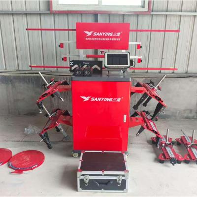 China Truck Wheel Alignment Machine Camera based commercial wheel axle alignment system   2.4GHz Bluetooth wireless transmission technology Bus Wheel Alignment Equipment for sale