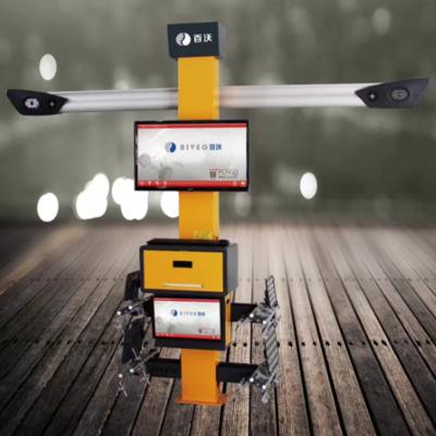 China Semi Alignment Machine with overvoltage protection super ability of anti-interference Wheel Alignment Machine  Automotive Alignment Equipment Tyre Workshop Equipment for sale