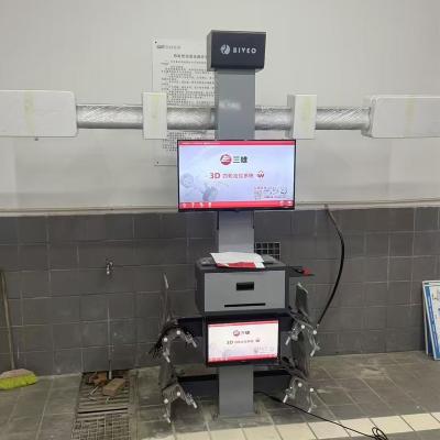 China 4PCS Camera Computer Control Sunshine wheel alignment machine Multi Language Support Four Tyre Alignment Machine Portable Wheel Alignment Machine for sale