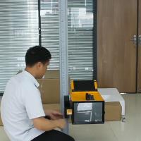 China Automatic Calibrate Headlight Tester Electric Type Automotive Headlight Testing Machine NHD-8200 for sale
