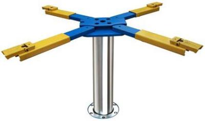 China Hydraulic Ground Hidden Design Single Post Car Lift For Car Washing for sale