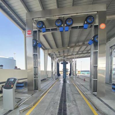 China Gantry Type Automatic Bus Wash Machine For 4200mm height vehicle in maximum for sale