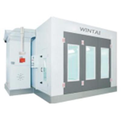 China Infrared heating Automotive Spray Booth Including platform Automotive Door Paint Stands Outdoor Automotive Paint Booth for sale