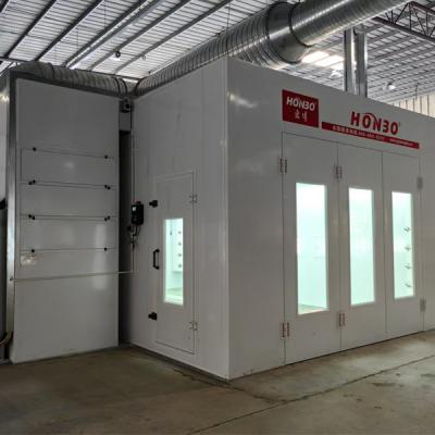 China Diesel Burner Car Body Panel Stands Automotive Including platform Paint Booth 3T Auto Body Hood Stand for sale