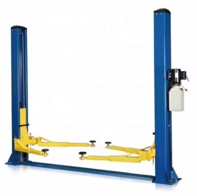China 4200kg CE Approved 2 Post Clear Floor Hydraulic Car Lift 2850mm Width Between for sale