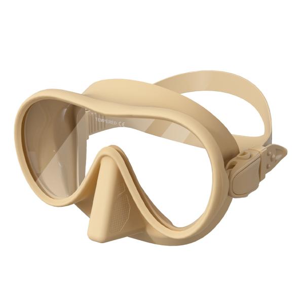 Quality Frameless Cressi Freediving Goggles Swimming Snorkel Mask Scuba Equipment for sale