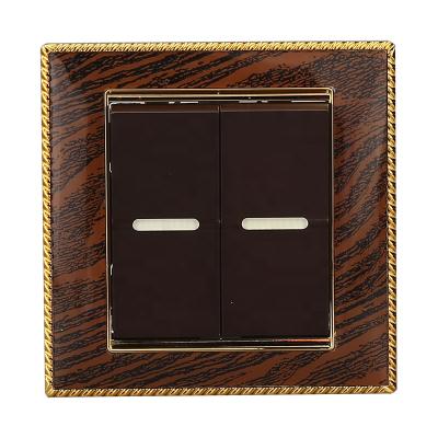 China Non-contact screen suitable for all kinds of interior decoration switches 86x86mm lamp switch black with wall switch for sale