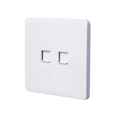 China Ousilang Telephone+Computer General Purpose Socket Universal White Socket For Every Scene Network Switches for sale