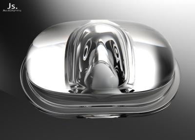 China 100w - 300w Led Glass Lens Customized Size With Plano Concave Structure for sale