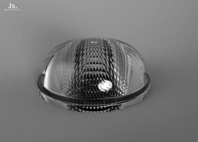 China 143*85 Degree Led Glass Lens , Street Light Lens High Light Transmittance for sale