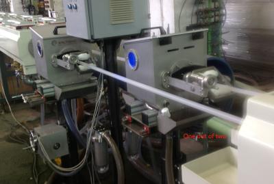 China PVC-buiswand-uitslagdichtheidsmetingsapparatuur voor dubbele extrusielijnen Te koop