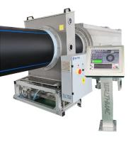 China PVC Pipe Wall Thickness Measuring Instrument Large Diameter Measuring Machine for sale