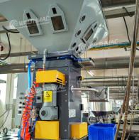 China Dosing And Mixing Raw Materials Gravimetric Blending System Four Components for sale