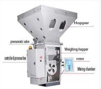 China High Efficient 960 Kg/H Gravimetric Batch Blender For Plastic Modification for sale
