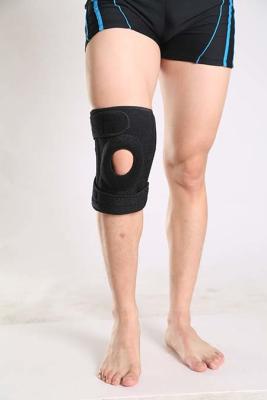 China 2020 New Arrivals 3D Knitted Elastic Nylon knee supports Sleeve Compression Sports Knee brace for sale