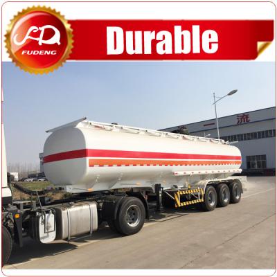 China 6 compartments 45000L oil tank fuel tanker semi trailer in stock for sale for sale