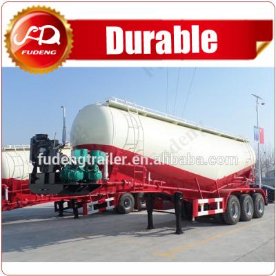 China cement bulkers Dry bulk cement powder material silo truck tanker semi trailer--FOB14500 for sale