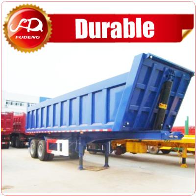 China Best price semi trailer enclosed semi trailer dump truck trailer for sale in dubai for sale