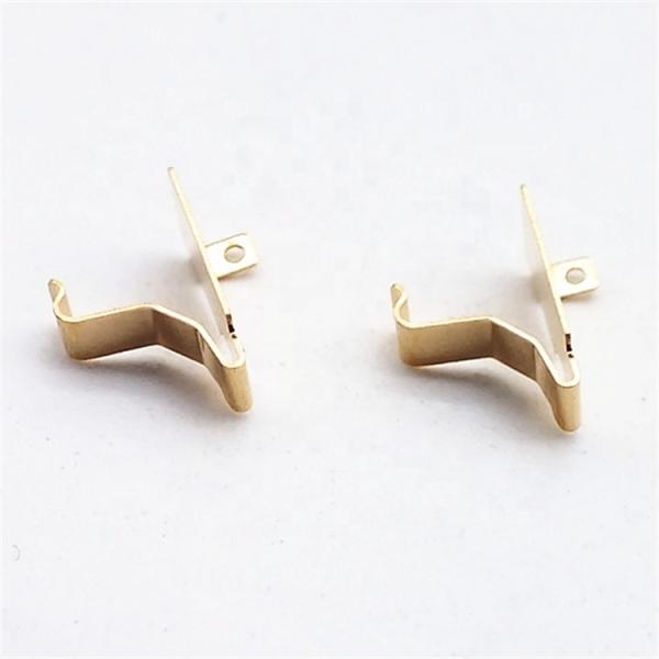 Quality Custom Gold Plated Spring Loaded Contacts RoHS Compliance Metal Electrical Contacts for sale