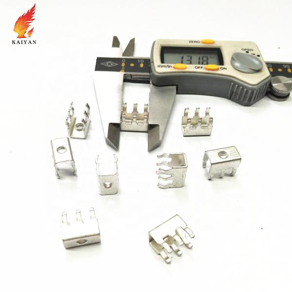 Quality Brass PCB Circuit Board Screw Terminal Metal Stamping With Tin Plated Contacts for sale